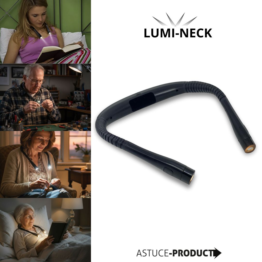 LUMI-NECK™ - lampe mains libres – Astuce-Product